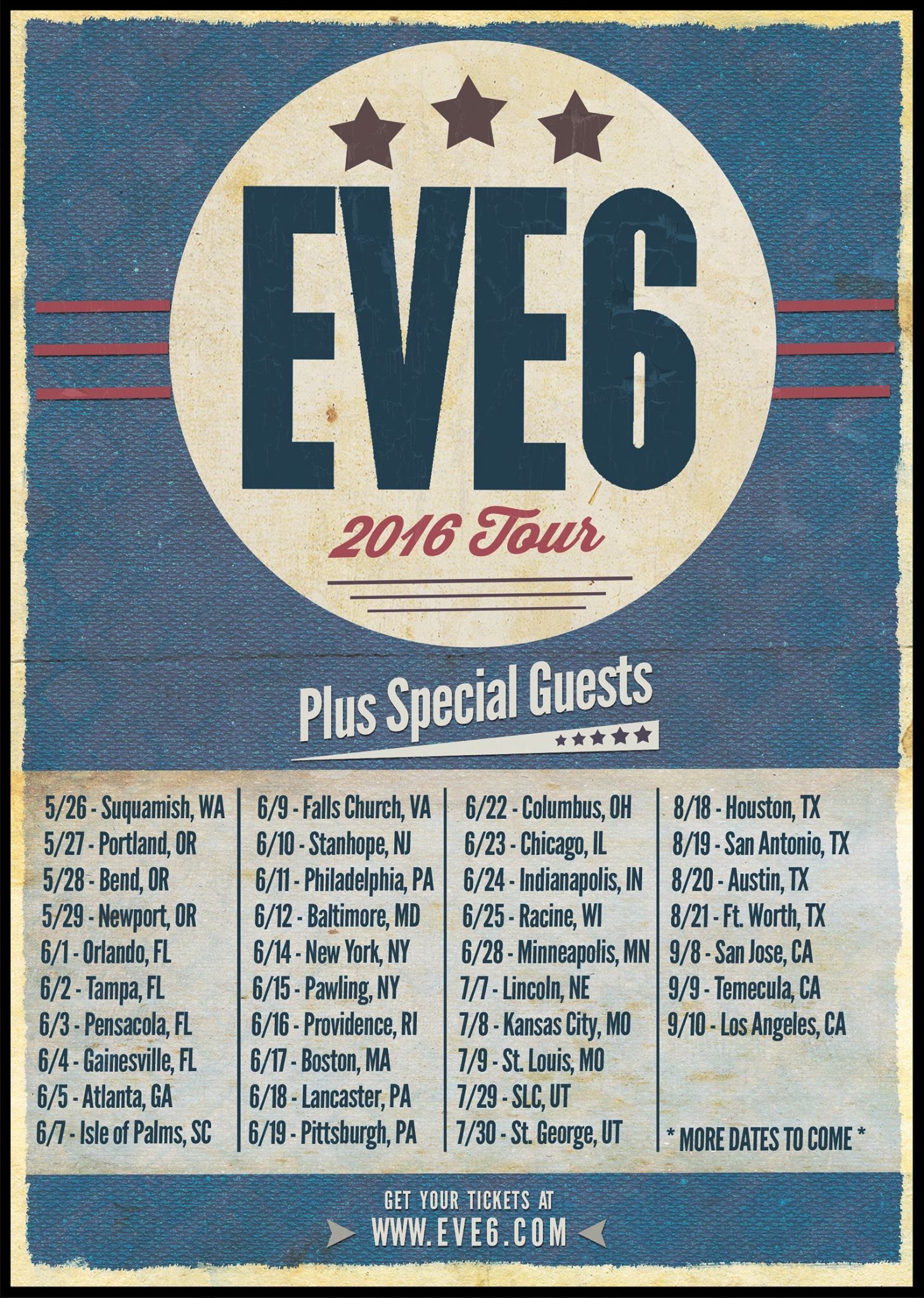 Eve 6 announces tour - Listen Here Reviews