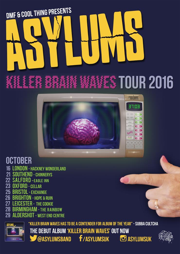 Asylums announce UK headlining tour - Listen Here Reviews