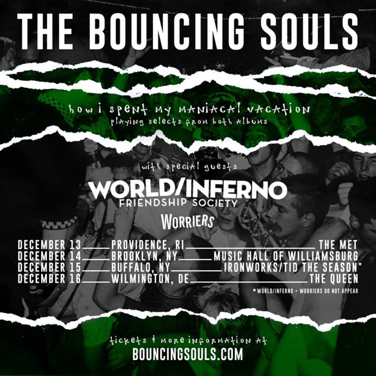 The Bouncing Souls Announce Winter Tour Dates - Listen Here Reviews